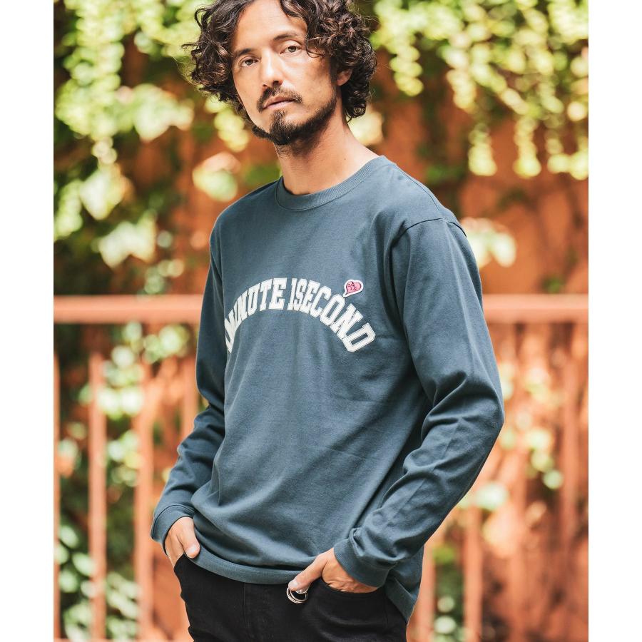 arch & patch 7oz open end long sleeve cut sew : 1m23w330 ...