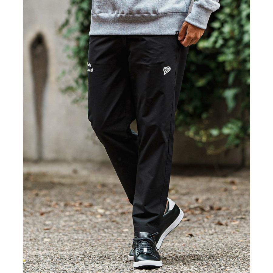 1minute 1second（ワンミニットワンセカンド） 【30%off】cursive embroidery eazy pants ...
