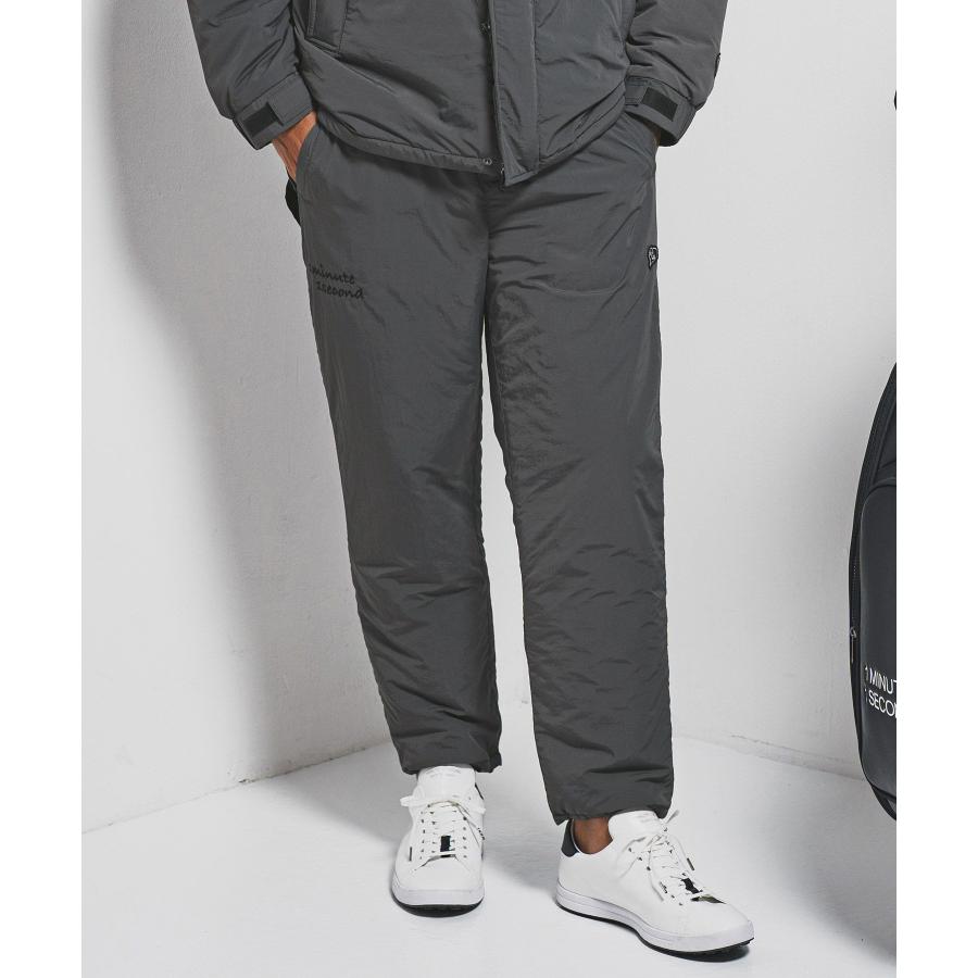 1minute 1second（ワンミニットワンセカンド） ナイロンパンツ padded 6-pocket pants with ...