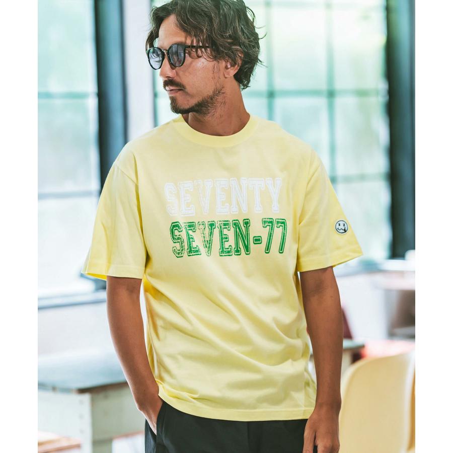 seventy seven middle onz S-S t-shirts (college) : 1minute1second&77公式 ...