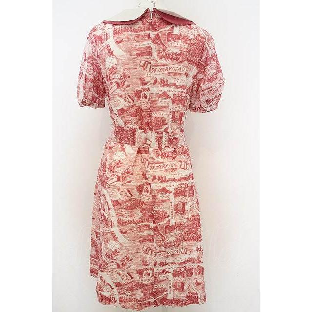 Jane Marple /Map of STMMワンピース M ローズ O-23-12-29-026-JM-OP-IG-ZT377 ...