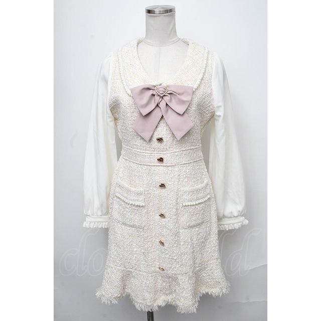 LIZ LISA / ツイードワンピース オフ S-25-01-11-021-LO-OP-AS-ZT215 : closetchild ヤフーショップ - 通販 - Yahoo!ショッピング