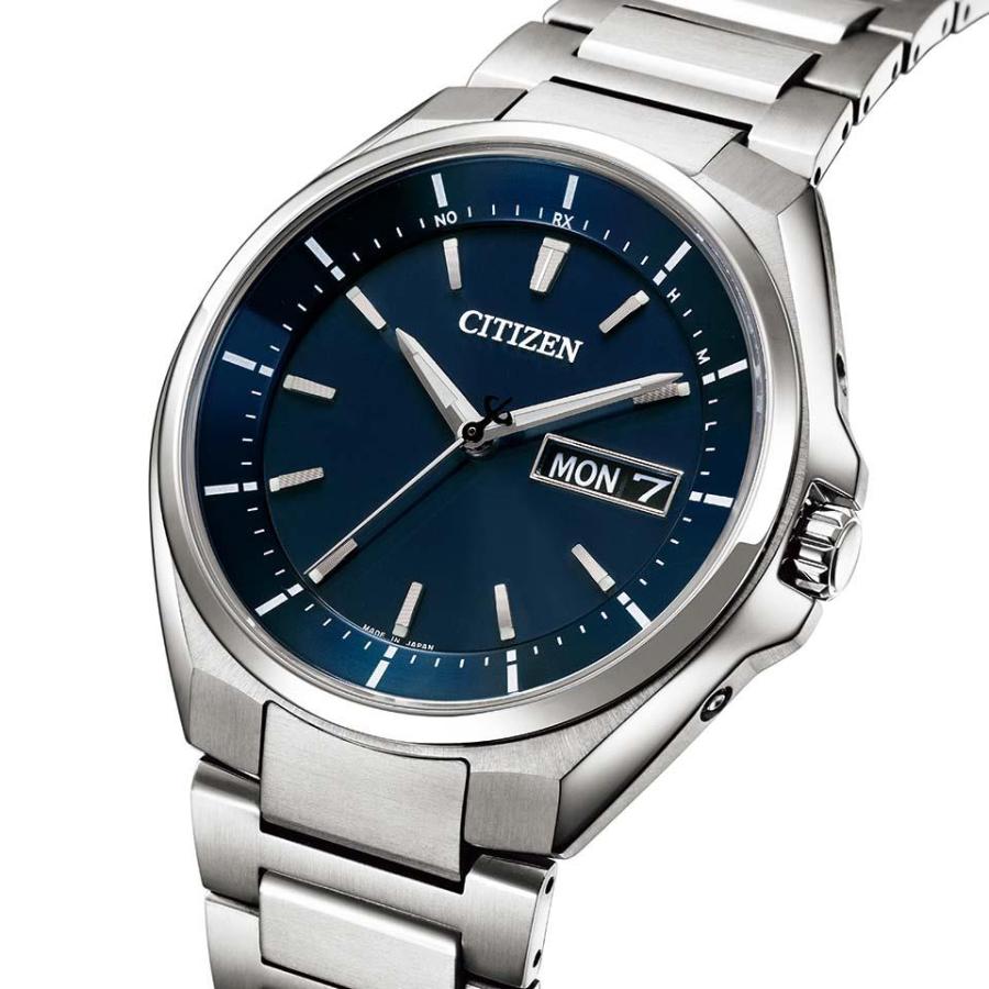 CITIZEN（シチズン） 正規品 CITIZEN ATTESA AT6050-54L ソーラー電波時計 日本製 エコドライブ スーパー ...