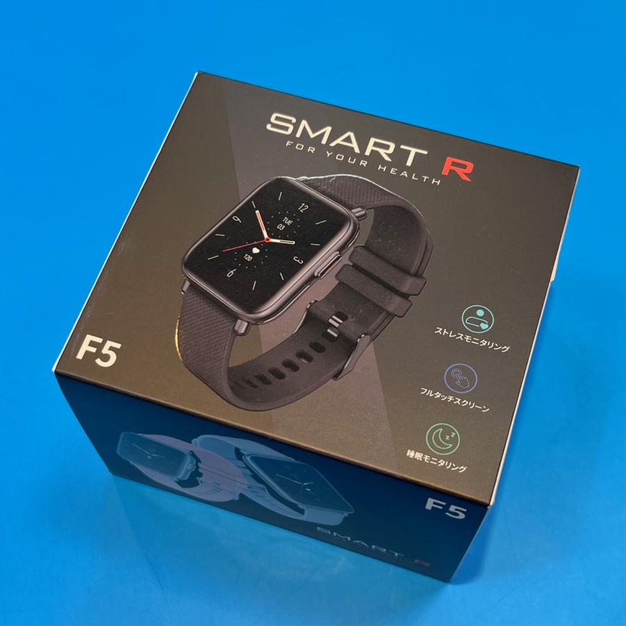 SMART R タスク正規品 F5 ピンク スマートアール スマートウォッチ 血中酸素 着信・SNS・アプリ通知 メンズ レディース 腕時計 ...