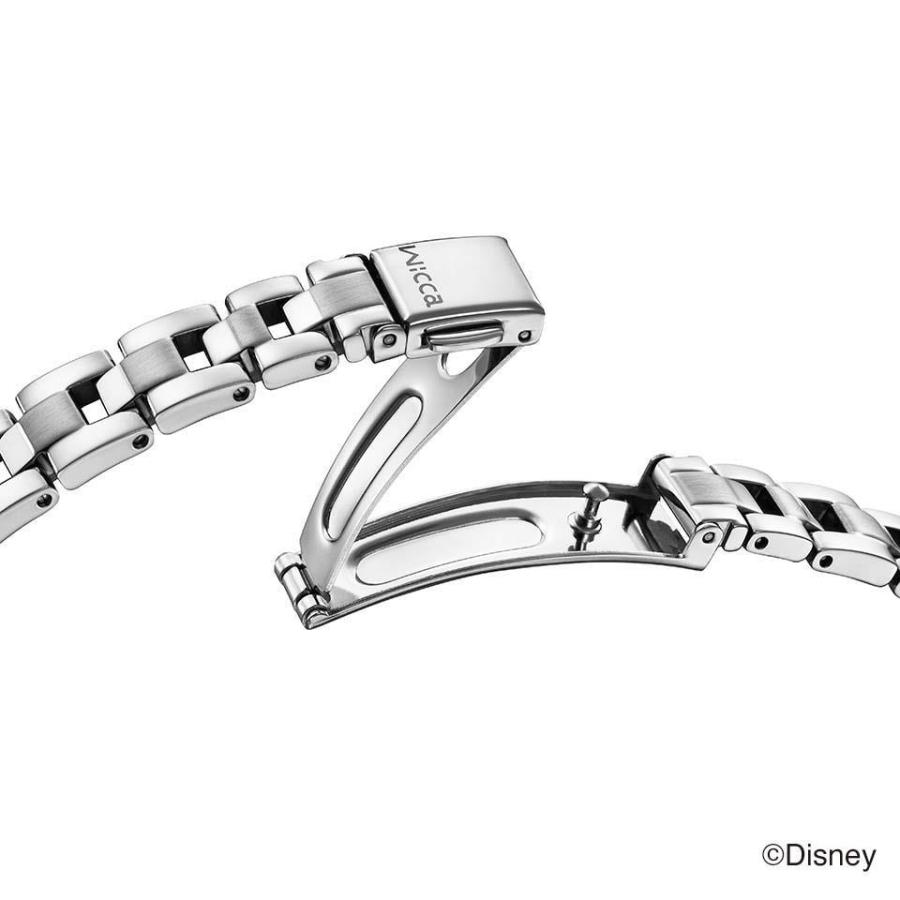 wicca 正規品 CITIZEN Wicca Disneyコレクション アナと雪の女王 KP2-116-91 エルサモデル ソーラーウォッチ 電池交換不要 5気圧防水 レディース 腕時計 ...