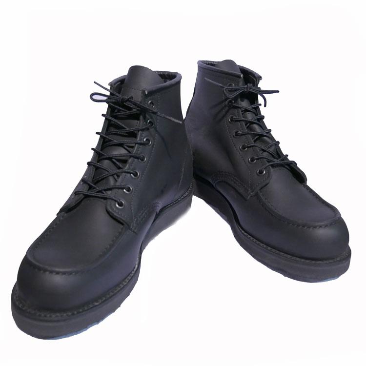 RED WING SHOES レッドウィング Red Wing ブーツ・STYLE NO.8074 6in Classic Moc"BLACK ...