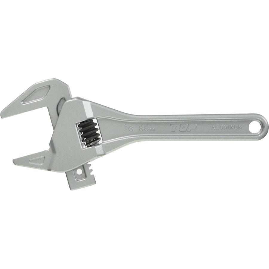 TOP（DIY） トラップレンチ TMW-1665 たて型アルミモーターレンチ 口開き16〜68mm ガタ無しウォーム搭載 燕三条 日本製 トップ工業 : CloudNine - 通販 ...