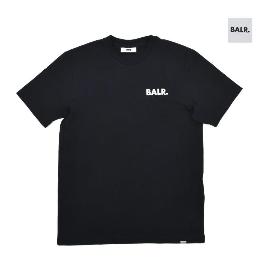 BALR. 【SALE】BALR. ボーラー Tシャツ メンズ クルーネックTシャツ カットソー 半袖 ブラック 黒 OLAF STRAIGHT GRAFFITI T-SHIRT【送料無料 ...
