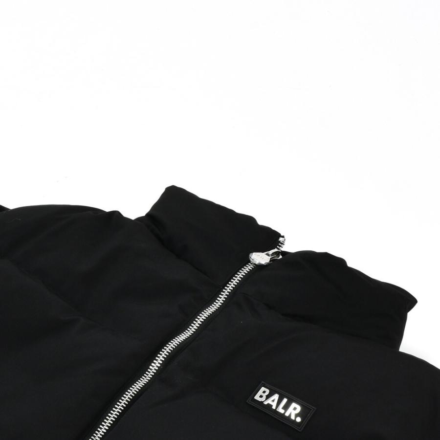 BALR. 【並行輸入品】ボーラー ダウンジャケット メンズ パファージャケット ブルゾン メタルロゴ ブラック 黒 TREY PUFFER ...