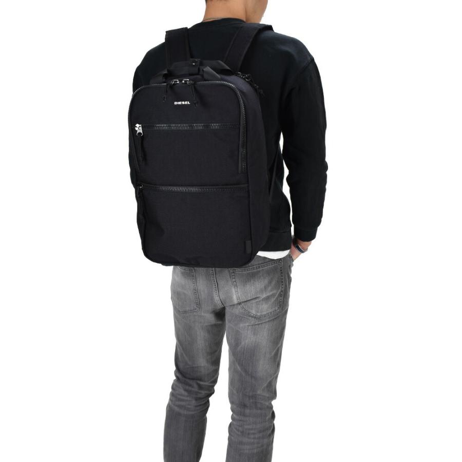 DIESEL 【並行輸入品】ディーゼル リュックサック バックパック ブラック 黒 GINKGO BACKPACK メンズ : クラウドシュー ...