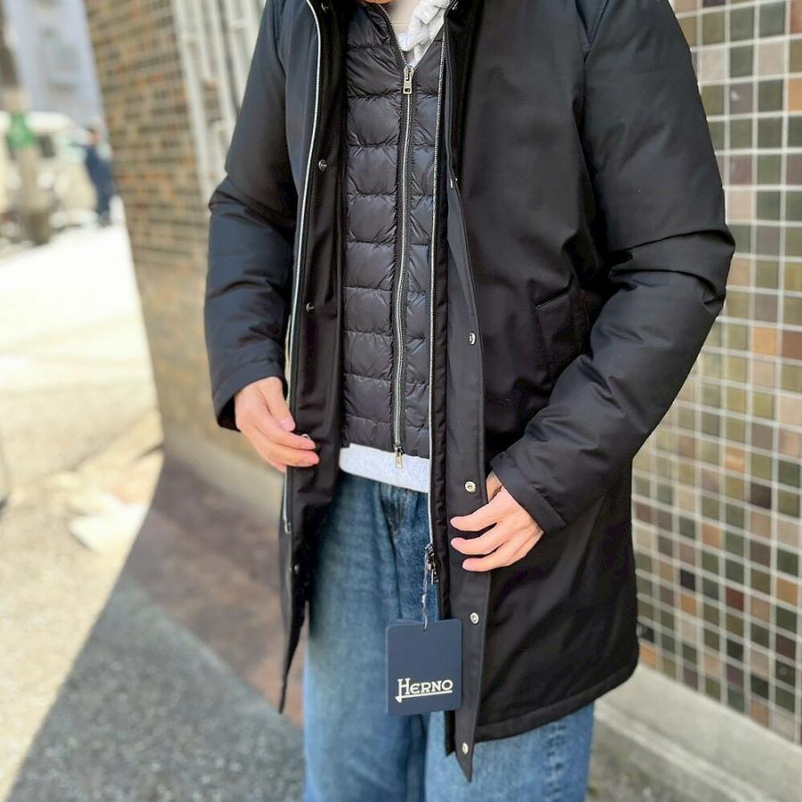 並行輸入品】ヘルノ HERNO コート メンズ ダウンジャケット ハイネック