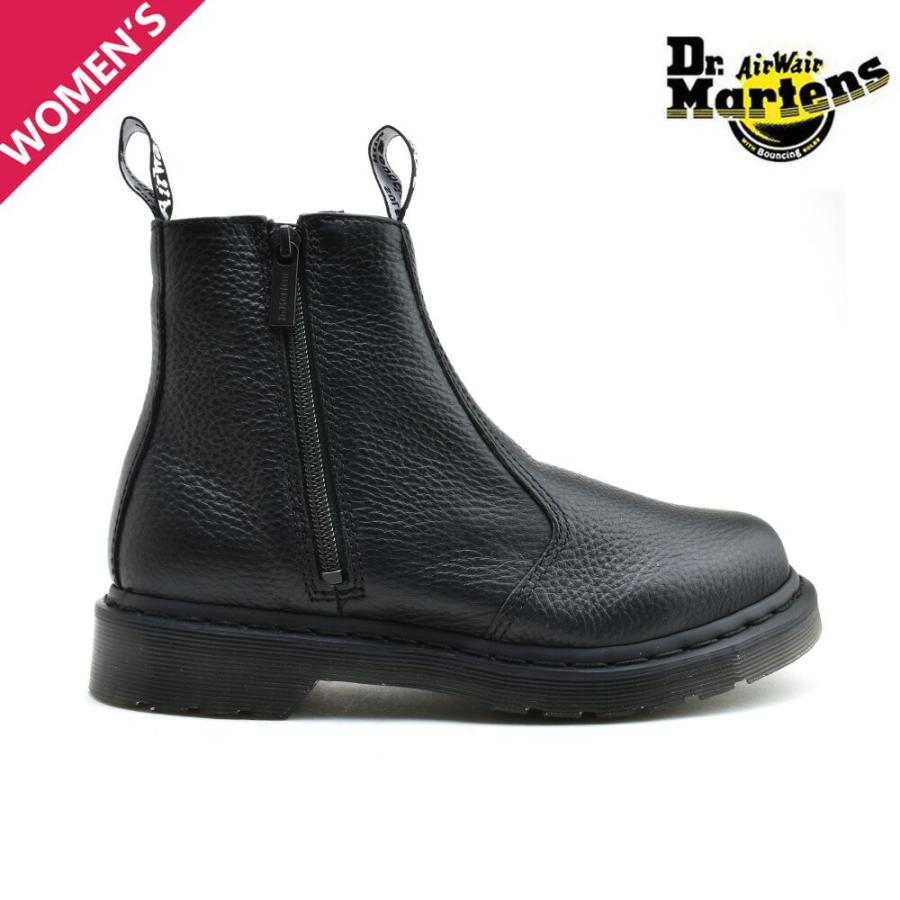 Dr.Martens 【並行輸入品】ドクターマーチン チェルシー サイドゴア ブーツ ブラック 黒 2976 ZIP CHELSEA BOOT ...