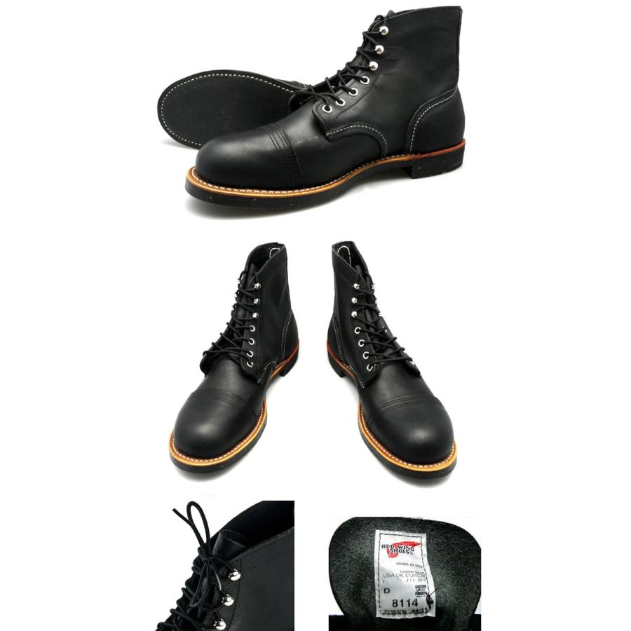 RED WING SHOES レッドウィング アイアンレンジ ワークブーツ ハーネス ブラック メンズ 8114 : クラウドシューカンパニーYahoo!店 - 通販 - Yahoo!ショッピング