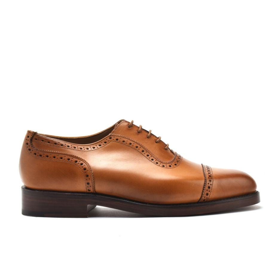 Tricker's トリッカーズ ベルグレイブ ドレスシューズ メンズ クォーターブローグ ビジネスシューズ ダブルレザーソール ブラウン ...