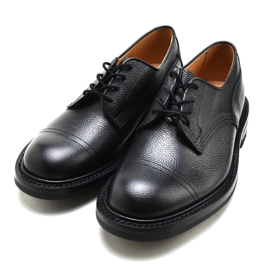 トリッカーズ マトロック キャップダービー メンズ ドレスシューズ グレインレザー ストレートチップ ブラック 黒 TRICKER'S ...