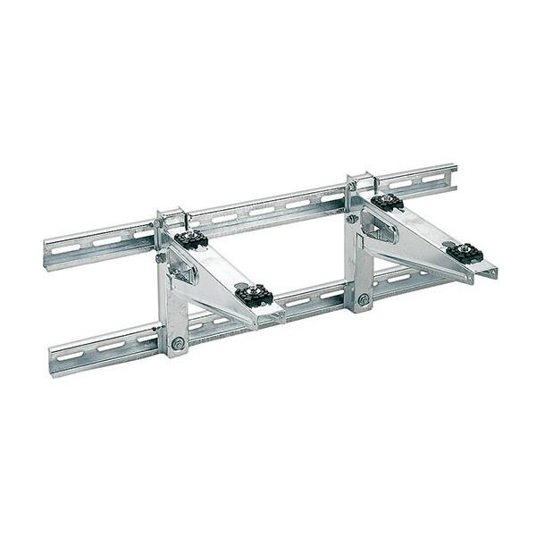 バクマ工業 【B-PB8】パッケージエアコン 室外ユニット用据付架台 壁面用架台 (ブラケットタイプ) 溶融亜鉛メッキ仕上げ W=400〜800 D=240〜380〔HE〕 : 家電と住設の ...