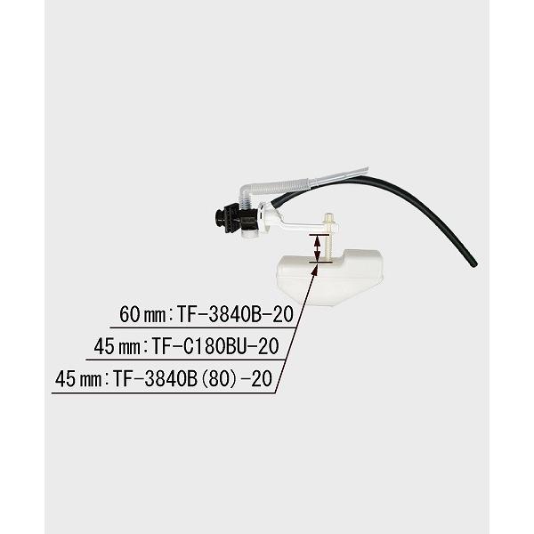 INAX INAX/LIXIL 【TF-C180BU-20】 ボールタップ 横形 フレキホース〔EJ〕 : 家電と住設のイークローバー2号店 - 通販 - Yahoo!ショッピング