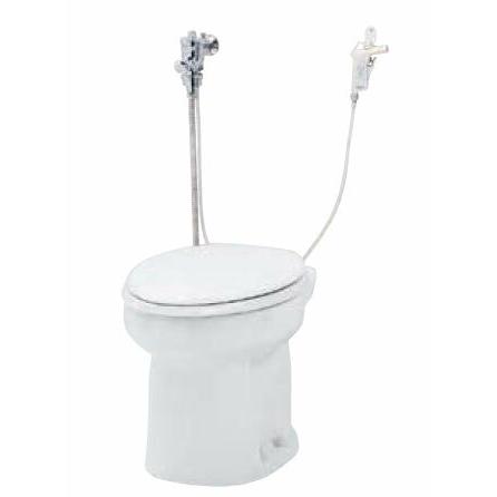 ###ネポン 簡易水洗便器【ATW-709BG】ホワイト プリティーナ レギュラーサイズ 便座無 線上ガン・紙巻器付 フラッシュバルブ オートフラッパー方式〔GD〕 : nepon2018-5 ...