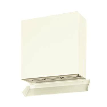 Panasonic（パナソニック） ベンテック システム部材【VB-JG100S-W】(ホワイト) カクピタフード(ステンレス製角形パイプフード) 着脱式ガラリ付〔HF〕 : 家電と住設のイー ...