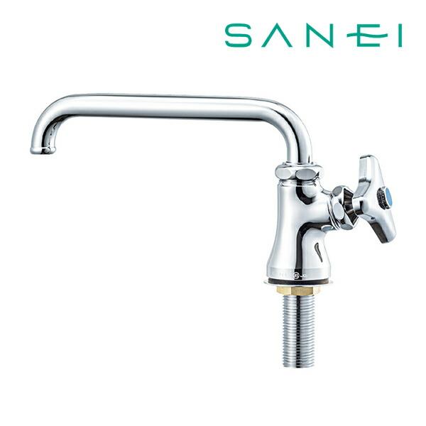 SANEI（水栓金具） 《在庫あり》 15時迄出荷OK！≦三栄水栓/SANEI 水栓金具【A50J-13】立形自在水栓 (固定コマ仕様)(共用形) : 家電と住設のイークローバー2号店 ...