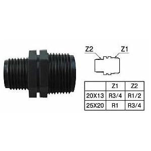 SANEI（水栓金具） 三栄水栓/SANEI【TXH205-1-20X13-ZA】PC異径ニップル〔FA〕 : 家電と住設のイークローバー2号店 - 通販 - Yahoo!ショッピング