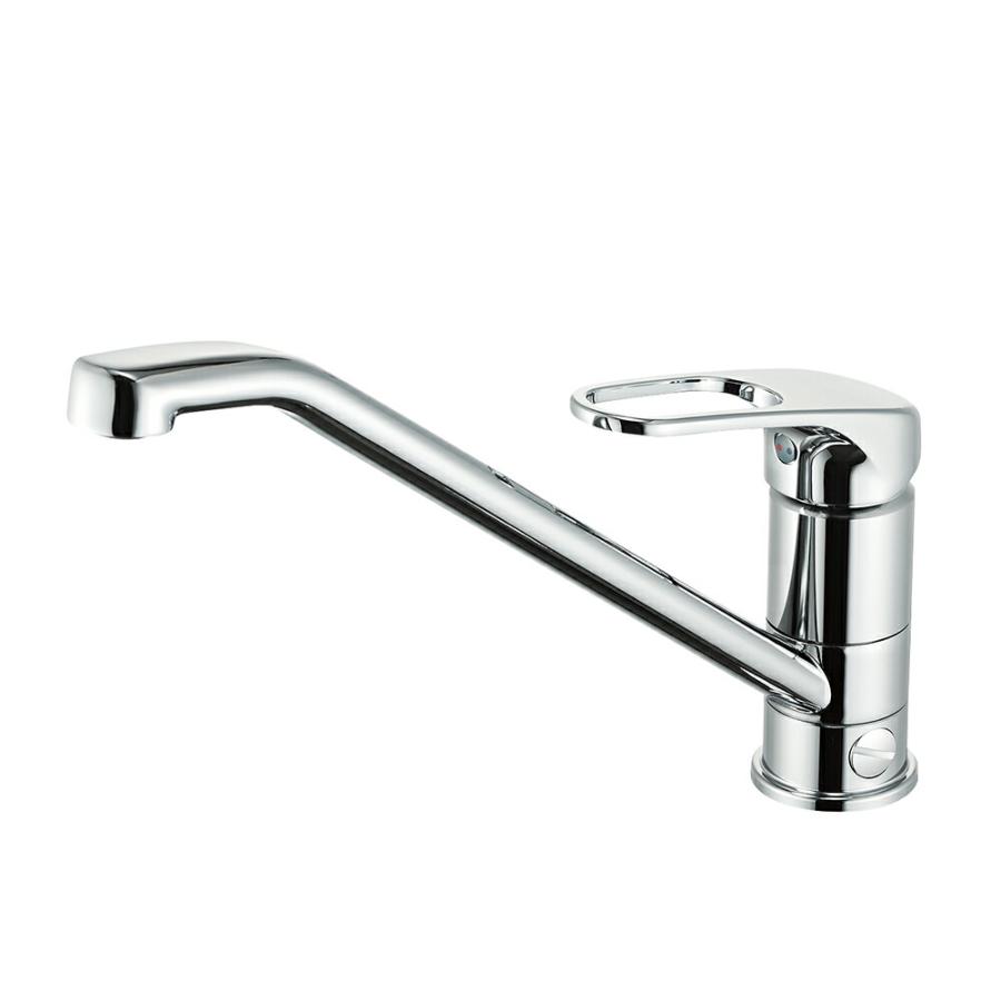 SANEI（水栓金具） π三栄水栓/SANEI 水栓金具【K87111EBJV-13】シングルワンホール分岐混合栓〔FA〕 : 家電と住設のイークローバー2号店 - 通販 - Yahoo!ショッピング