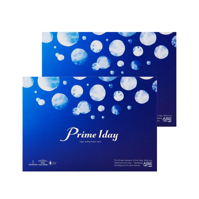 プライムワンデー コンタクト 2箱セット プライムワンデー1箱30枚入り 含水率：58％ 1日使い捨て コンタクトレンズ 1day ワンデー 透明 PRIME 1DAY UV : カラコン通販 ...