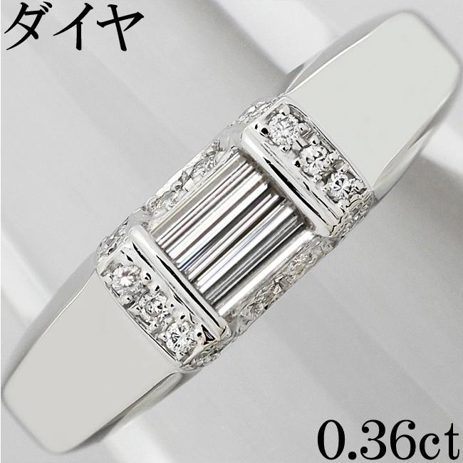 ダイヤ 0.36ct Pt900 リング 指輪 バケット バゲット 10号 : クローバージュエリー - 通販 - Yahoo!ショッピング