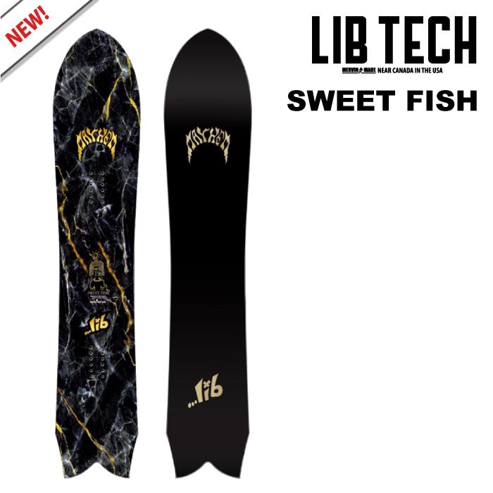 LIB TECH 日本正規品 スノーボード 板 リブテック LIBTECH SWEET FISH スウィート フィッシュ メンズ 25-26 ...