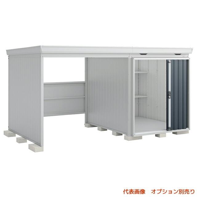 イナバ物置 ###u.イナバ物置/稲葉製作所【FW-22K+1822S】CG チャコールグレー FW フォルタウィズ 開放スペース併設物置 一般型 基礎ブロック別途 注2週 : 家電と住設の ...