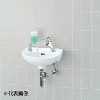 INAX ###INAX/LIXIL セット品番【L-15G/BW1+LF-47】平付大形手洗器(壁付式) シングルレバー単水栓 壁給水・床排水(Sトラップ) : 家電と住設のイークローバー ...