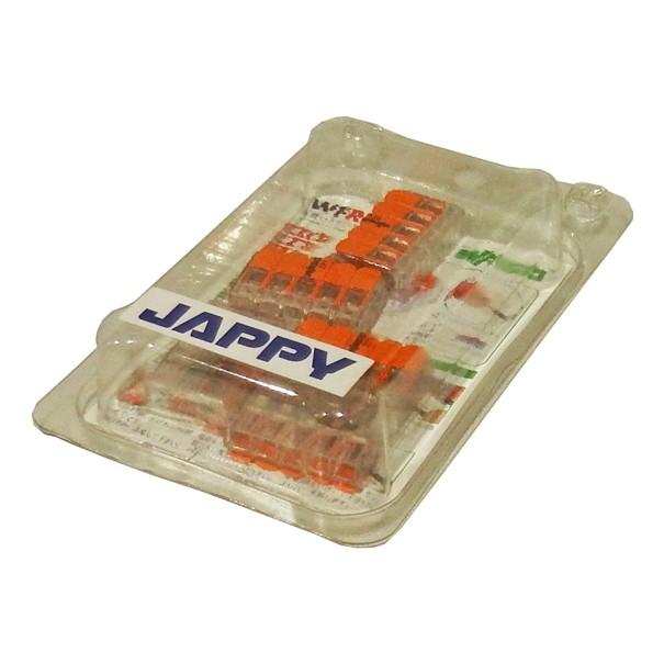 JAPPY Яジャッピー/JAPPY【WFR-5BP-JP 5個】ワンタッチコネクタ クリアタイプ : 家電と住設のイークローバー - 通販 - Yahoo!ショッピング