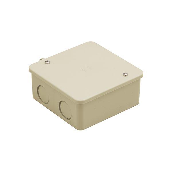 未来工業 【PVK-AN1J】ベージュ PVKボックス 中形四角(浅型) ノック付(1方出) : 家電と住設のイークローバー - 通販 - Yahoo!ショッピング