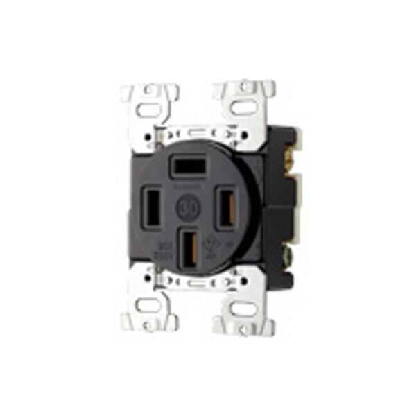 Panasonic パナソニック 配線器具【WF1430BK】埋込コンセント 接地3P(旧4P) 30A 250V ブラック : 家電と住設のイークローバー - 通販 - Yahoo!ショッピング
