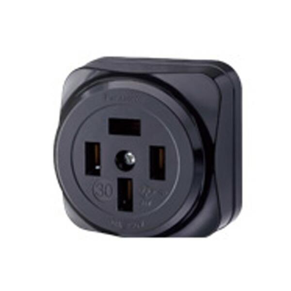 Panasonic パナソニック 配線器具【WK1430】露出コンセント 接地3P(旧4P) 30A 250V ブラック : 家電と住設のイークローバー - 通販 - Yahoo!ショッピング
