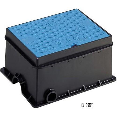 SANEI（水栓金具） 三栄水栓/SANEI【R81-9-B】散水栓ボックス (床面用)(青)〔FA〕 : 家電と住設のイークローバー - 通販 - Yahoo!ショッピング