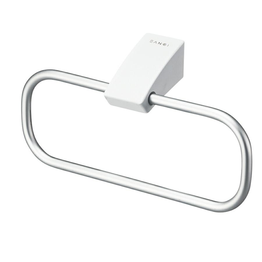 SANEI（水栓金具） 三栄水栓/SANEI【W5701-W】タオルリング〔FA〕 : 家電と住設のイークローバー - 通販 - Yahoo!ショッピング