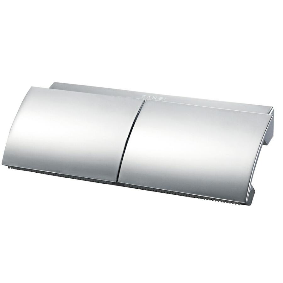 SANEI（水栓金具） 三栄水栓/SANEI【W3801-C】ダブルペーパーホルダー〔FA〕 : 家電と住設のイークローバー - 通販 - Yahoo!ショッピング