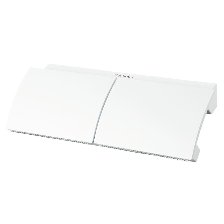 SANEI（水栓金具） ∠三栄水栓/SANEI【W3801-W】ダブルペーパーホルダー〔GA〕 : 家電と住設のイークローバー - 通販 - Yahoo!ショッピング