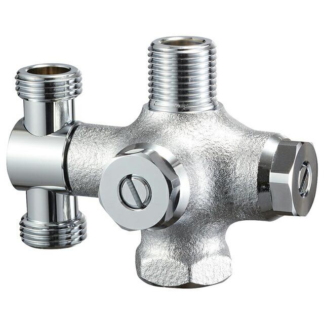 SANEI（水栓金具） ∠三栄水栓/SANEI 【V2221LA-X3-13】分岐止水栓本体 共用形〔GA〕 : 家電と住設のイークローバー - 通販 - Yahoo!ショッピング