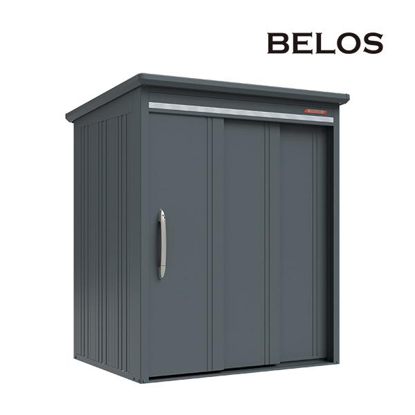 ###u.田窪工業所 物置【B-1714】BELOS (ヴェロス) B-series 一般型 標準屋根 背面棚タイプ 間口1730mm 奥行1400mm 受注生産 :takubo240808 ...