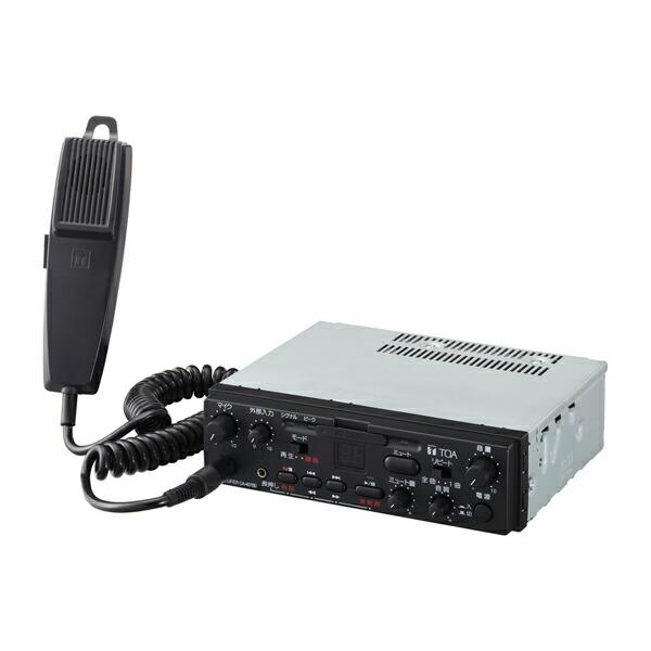 Яティーオーエー/TOA 音響機器【CA-107SD】車載用アンプ 10W SDカード録音再生機能付 DINサイズ : 家電と住設のイー ...
