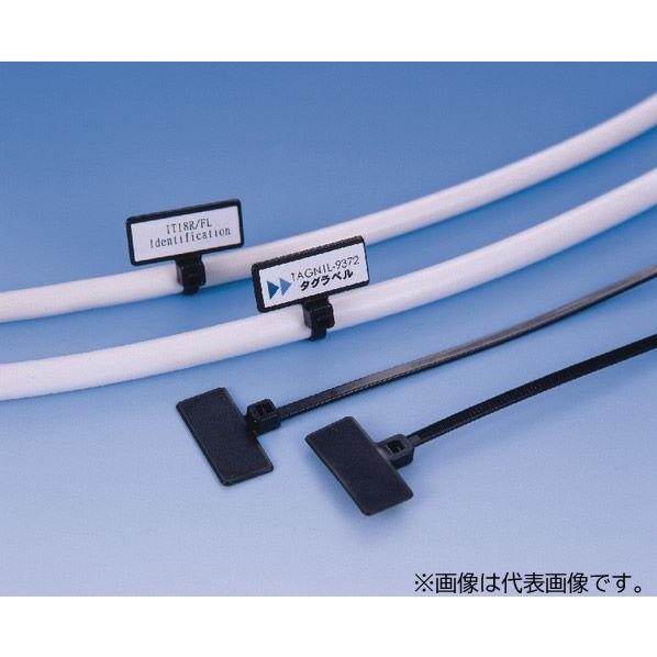 HellermannTyton Яヘラマンタイトン 【IT18FL-W 100本】黒 マーキングタイ マーキングシリーズ 全長110mm 耐侯グレード 屋内外使用 : 家電と住設のイー ...