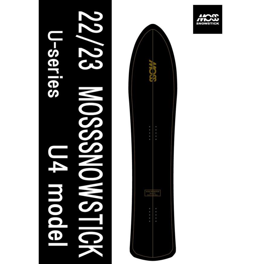モス 2022/23 MOSS SNOWSTICK U4 151 正規品スノーサーフィン モススノースティック. : CLOVER SURF ...