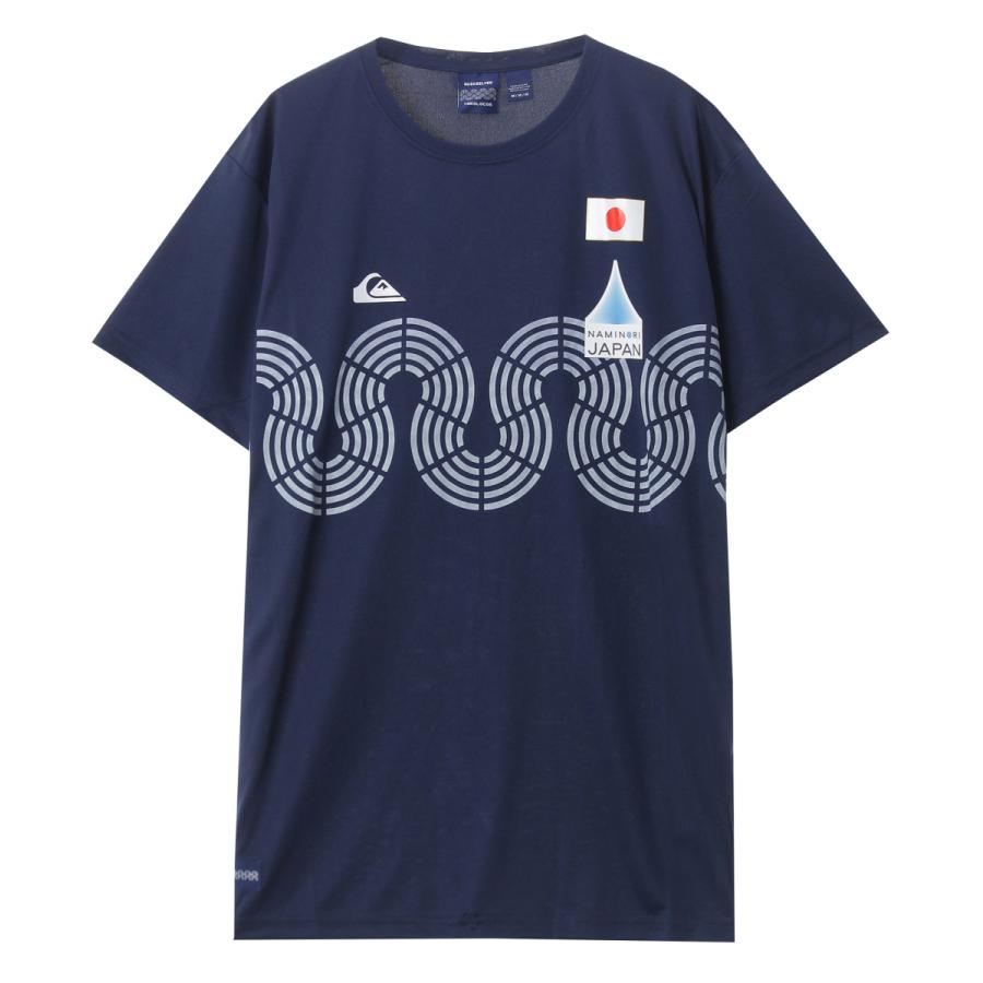 Quiksilver QUIKSILVER クイックシルバー NAMINORI JAPAN TEAM REPLICA TEE レプリカモデル ...