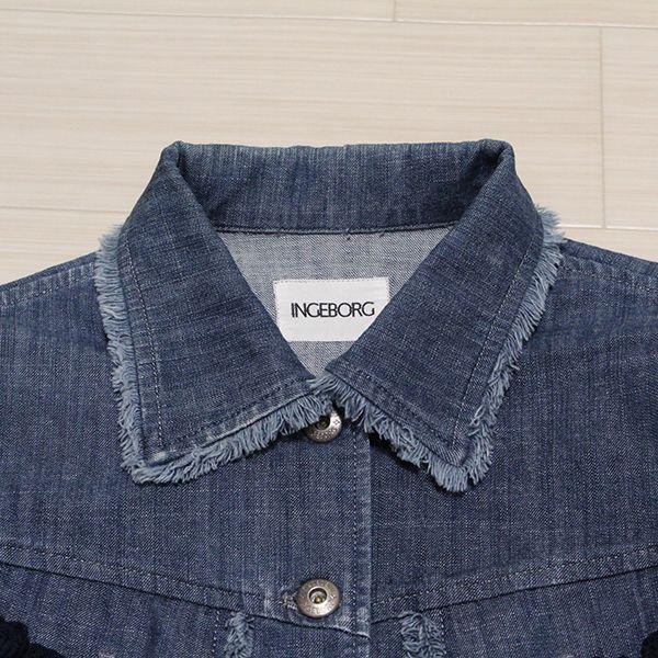 INGEBORG INGEBORG/インゲボルグ ブルーレース使いGジャン【S】 : Club CANDY - 通販 - Yahoo!ショッピング