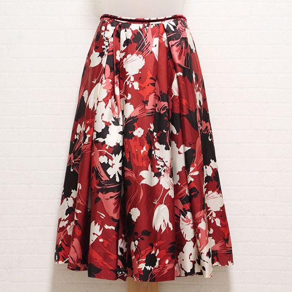 INGEBORG INGEBORG/インゲボルグ 赤系リボンフローptスカート【11号】 : Club CANDY - 通販 - Yahoo ...