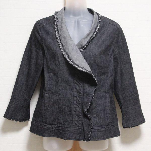 INGEBORG INGEBORG/インゲボルグ 黒フリンジ使いデニムジャケット【S】 : Club CANDY - 通販 - Yahoo!ショッピング