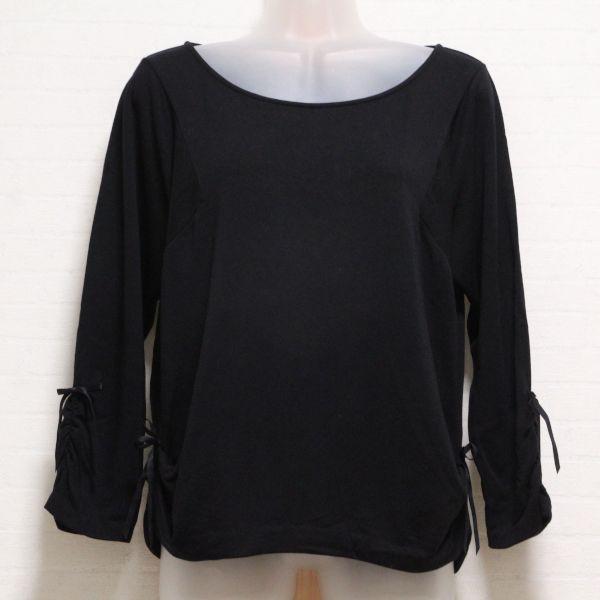 INGEBORG INGEBORG/インゲボルグ 黒シャーリングカットソー【4(11号)】 : Club CANDY - 通販 - Yahoo ...