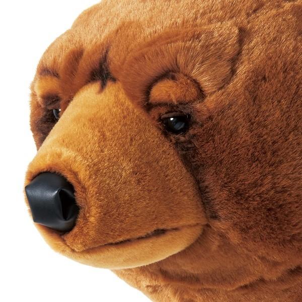 WILD&SOFT(ワイルドアンドソフト) アニマルヘッド ブラウン ベア BB21 専用ボックス付き BIBIB&Co(ビビブアンドコー ...